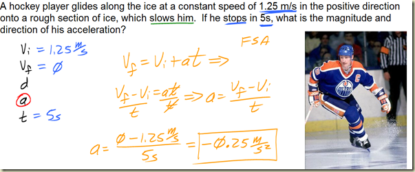 Sample Kinematics Problems - Regents Physics